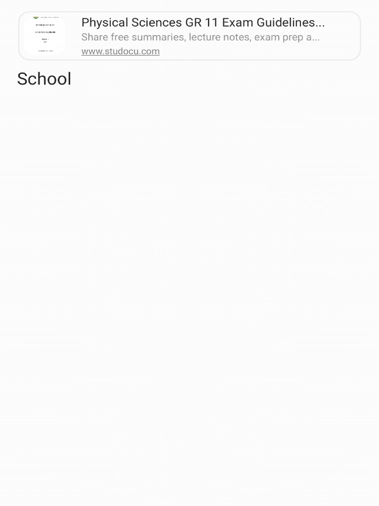 Physical Sciences GR 11 Exam Guidelines 2024 Eng - 241007 - 201700 | PDF