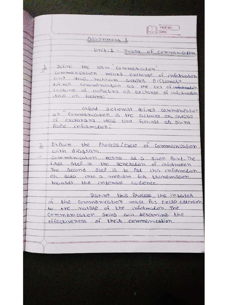 English Assignment Pdf