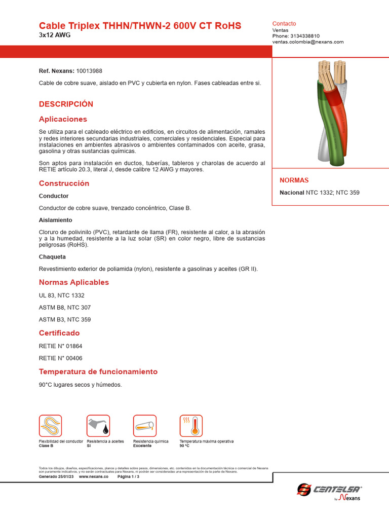 FT Triplex 3x12 | PDF