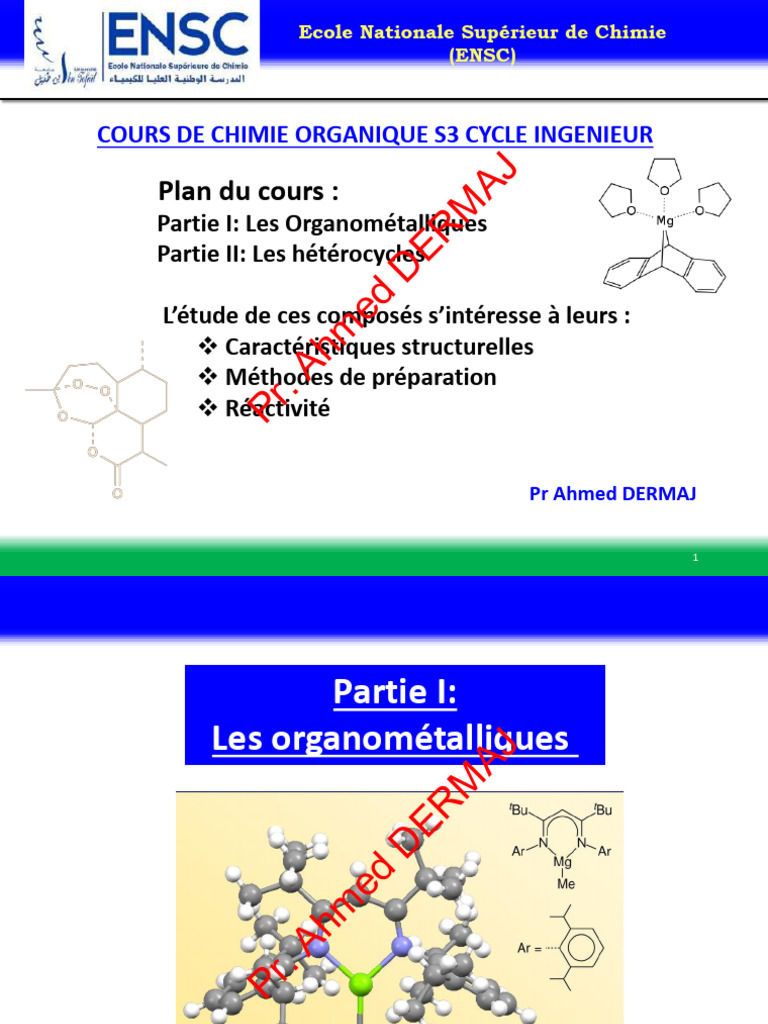 Organométallique | PDF