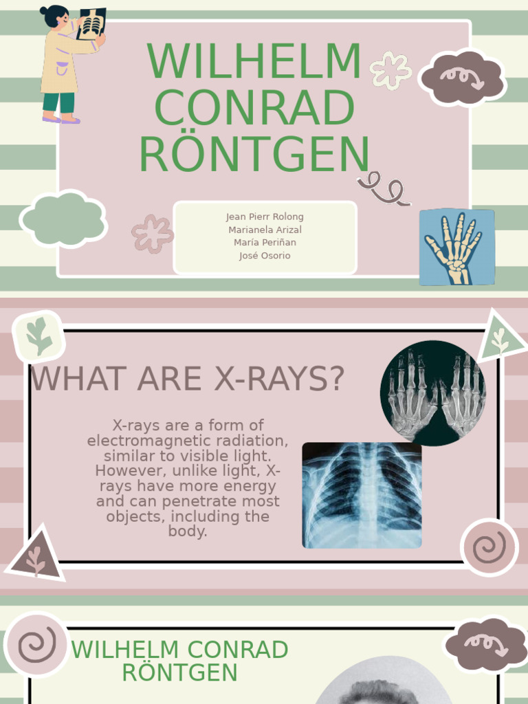 Wilhelm Conrad Rontgen | PDF