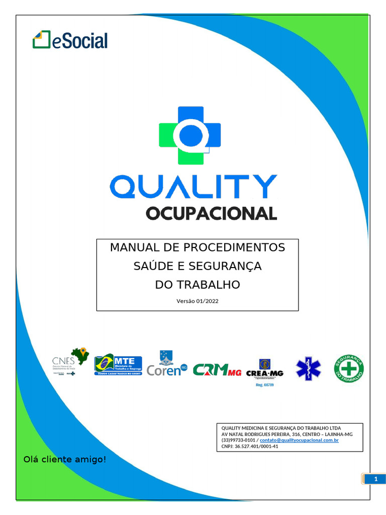 Manual de Procedimentos Esocial | PDF