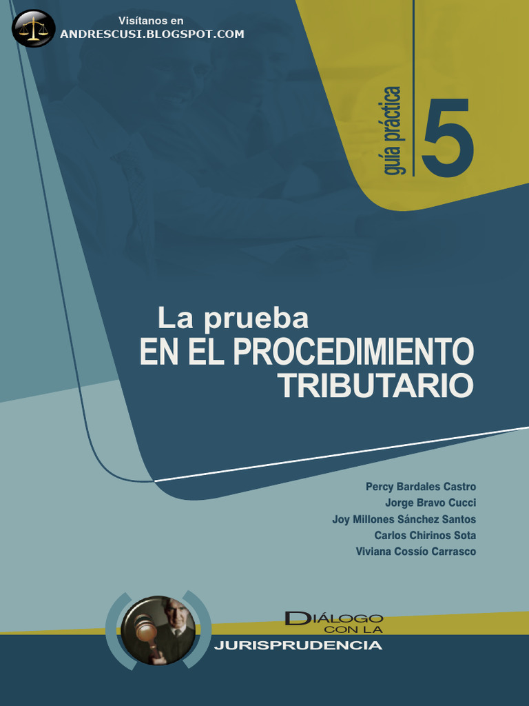 La Prueba en El Procedimiento Tributario Gaceta Juridica | PDF