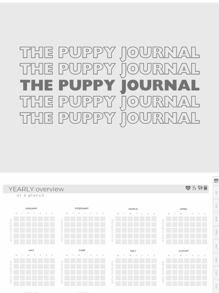 Puppy Journal | PDF