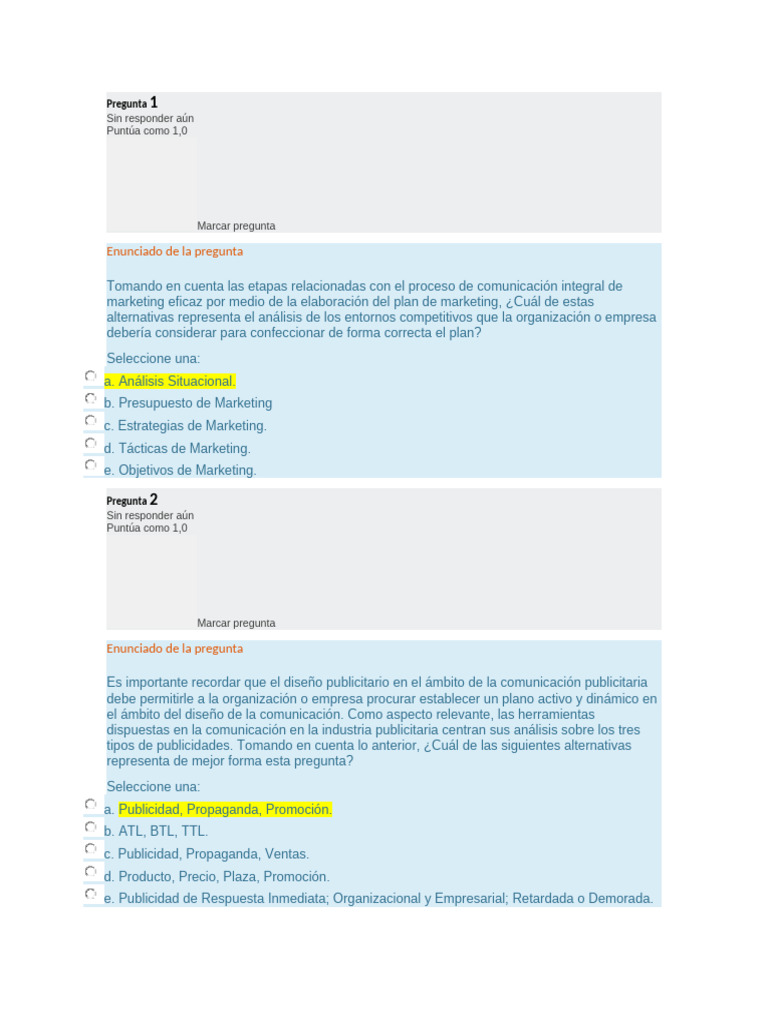 Prueba 2 Costos Publicitarios | PDF