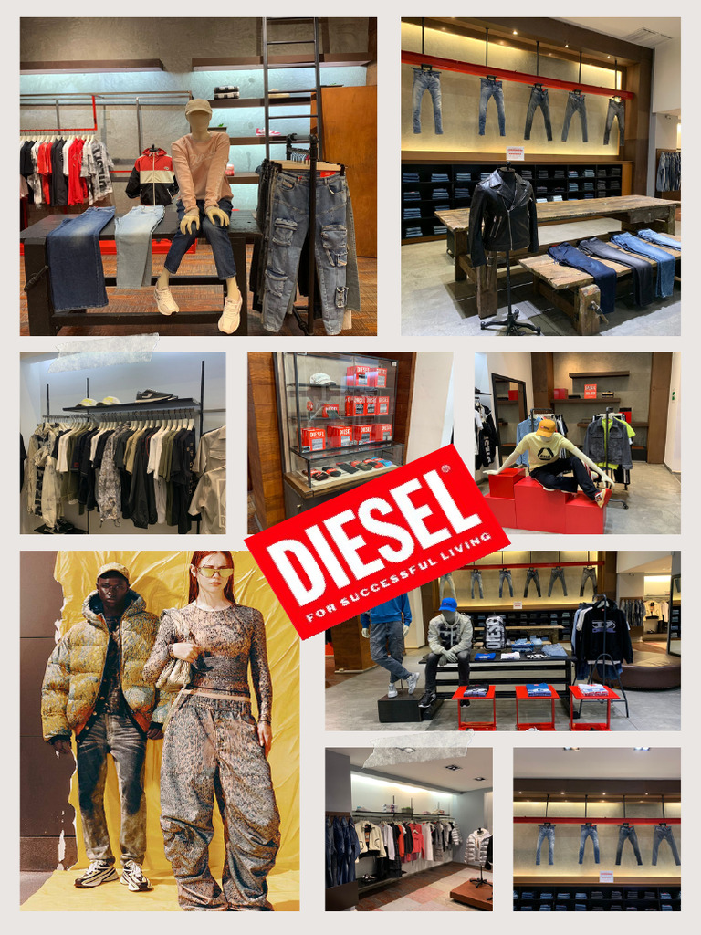 Collage de Fotos Tienda Diesel | PDF