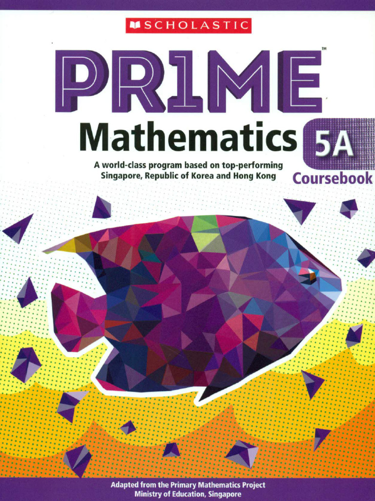 5A Coursebook Mathematics Singapore | PDF