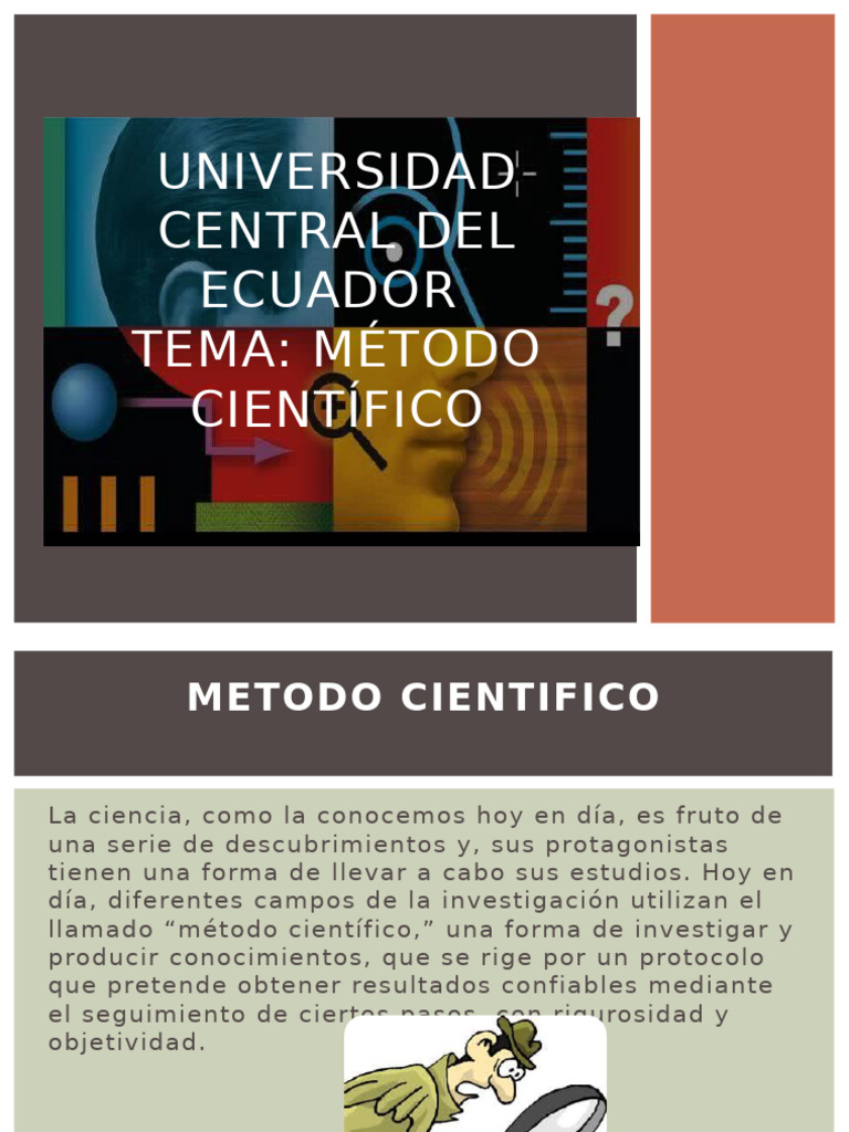 METODO CIENTIFICO | PDF