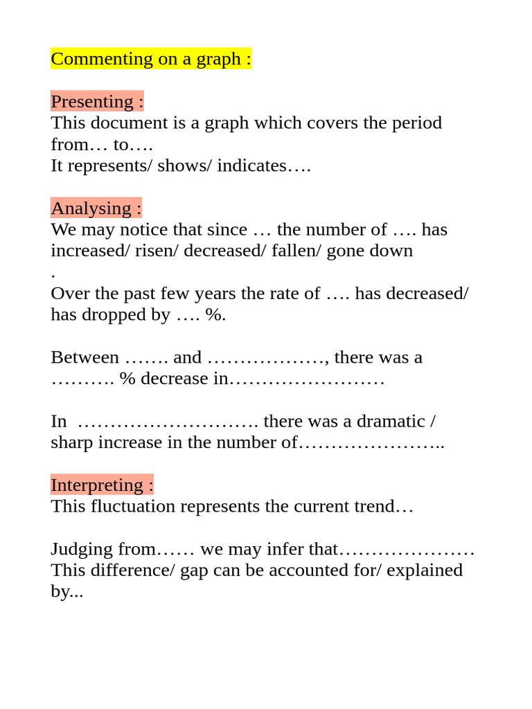 Commenting On A Graph Methodology | PDF