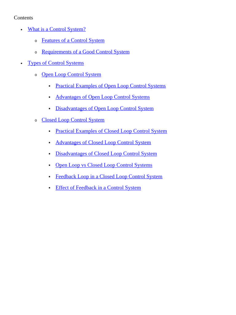 open & closed loop | PDF