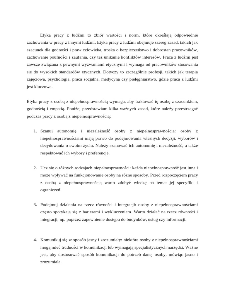 1 Etyka Terapeuty | PDF