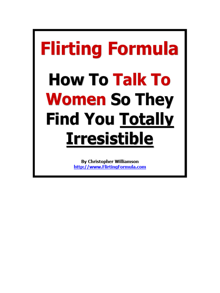 Flirting Formula | PDF