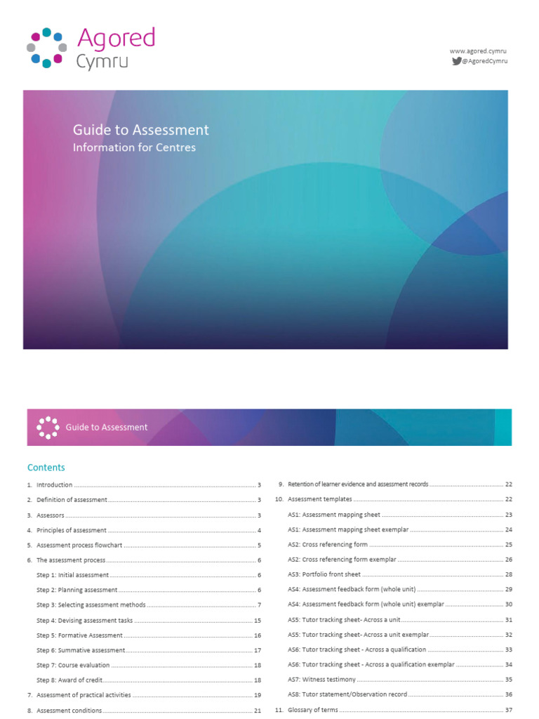 Guide To Assessment | PDF