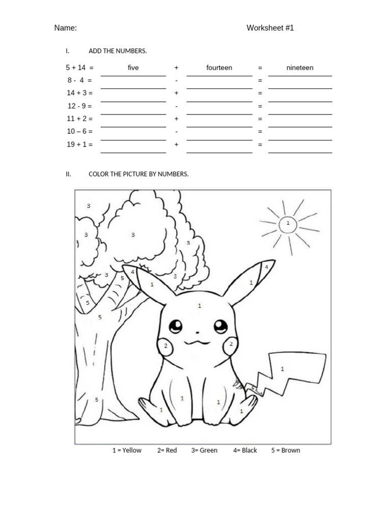 Pikachu | PDF