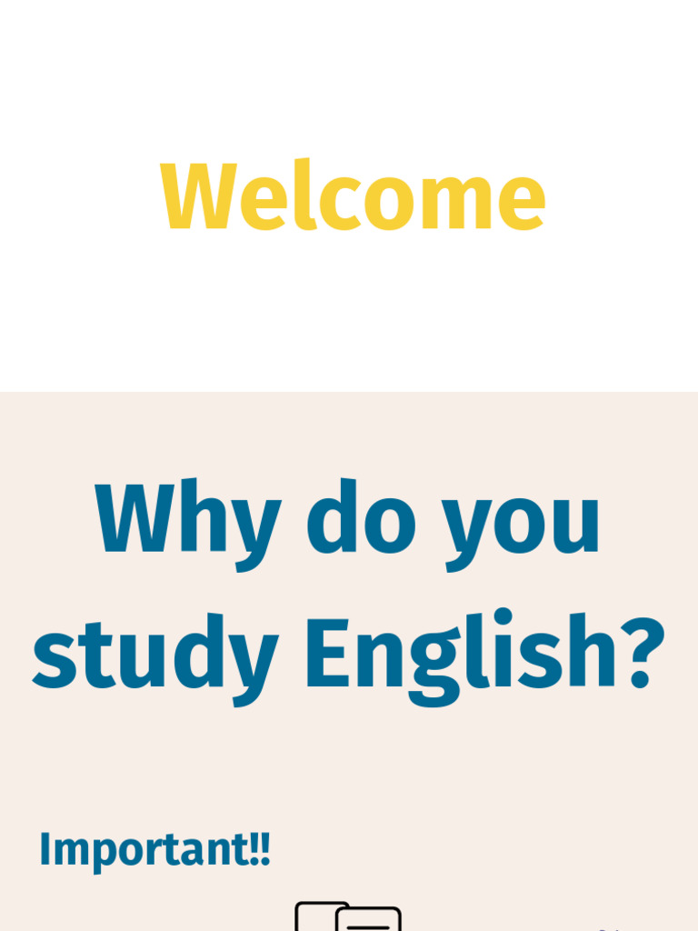 Welcome | PDF