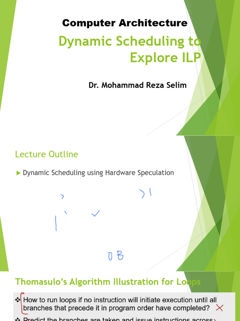 Instruction Pipelining Lecture 7 - Dynamic Scheduling To Explore ILP 2 ...