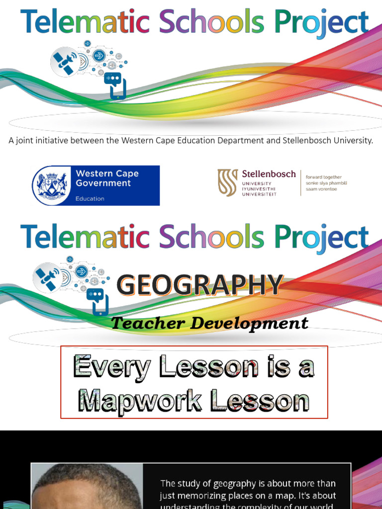 Every Lesson Is A Mapwork Lesson Telematics | PDF