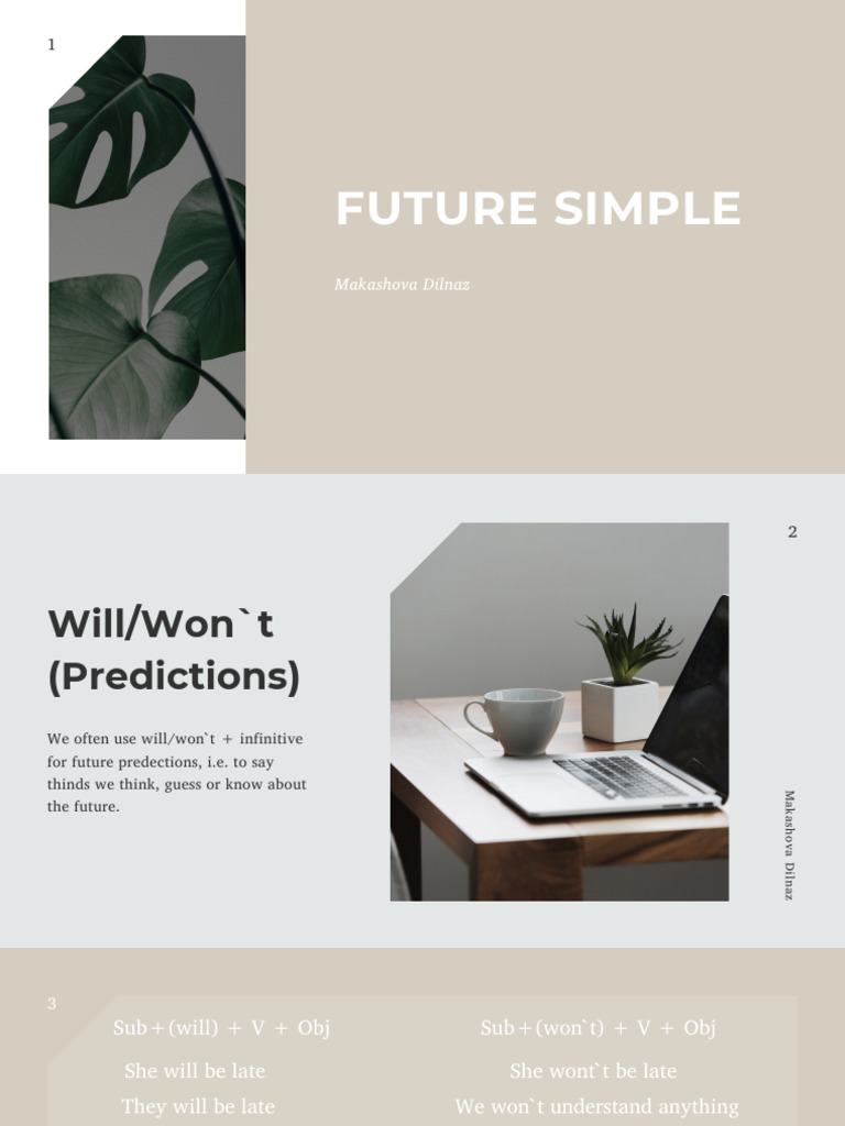 Future Simple | PDF