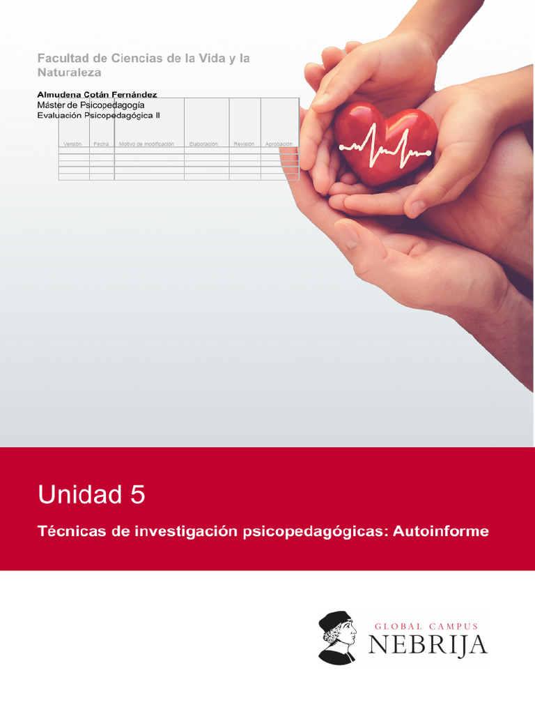 UD5 Técnicas Autoinforme | PDF