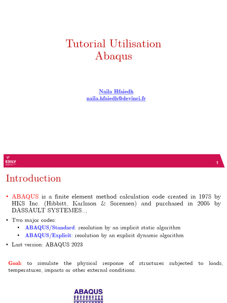 Courses-ABAQUS-NH-Materials and Behavior | PDF