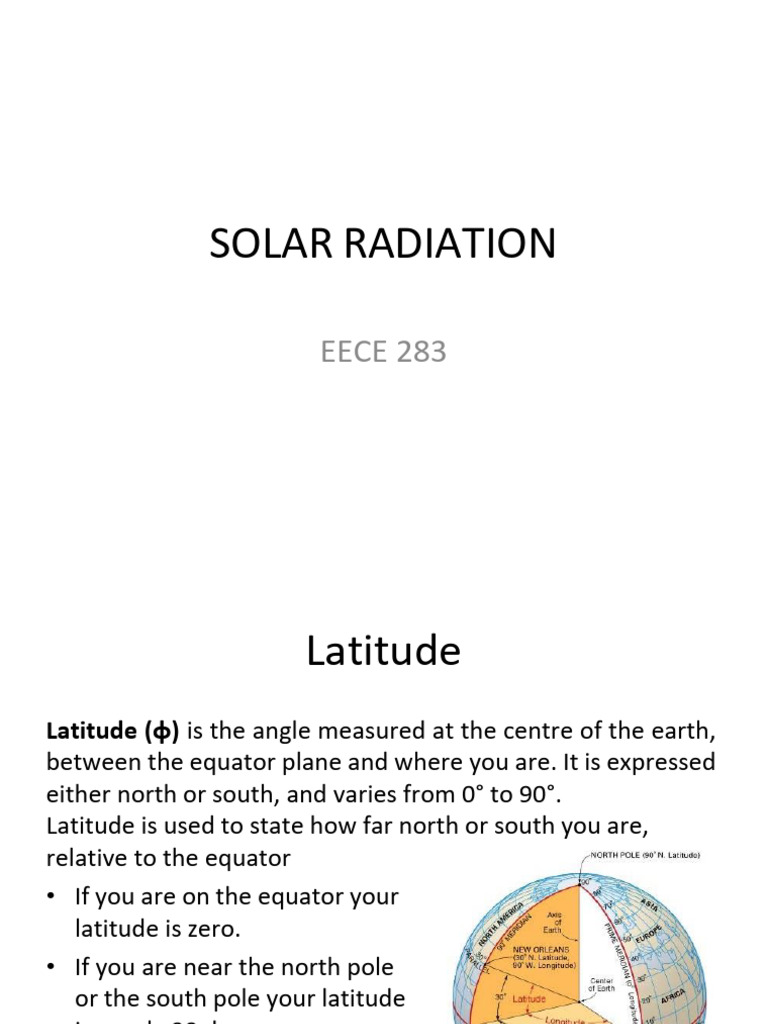 Solar_Radiation_angles | PDF