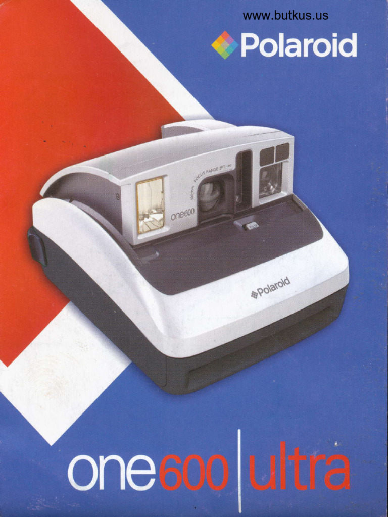 Polaroid One600 Ultra | PDF | Flash (Photography) | Digital Technology