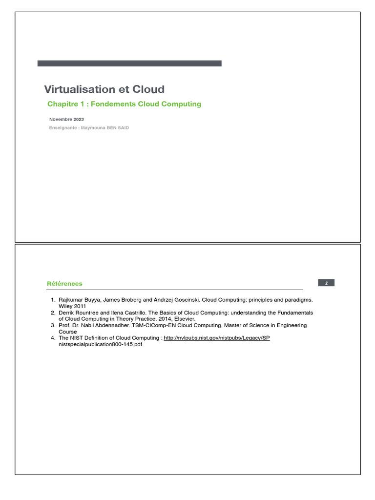 Lecture3 CloudComputing 2p1 | PDF