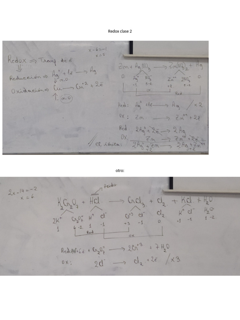 redox clase 2 | PDF