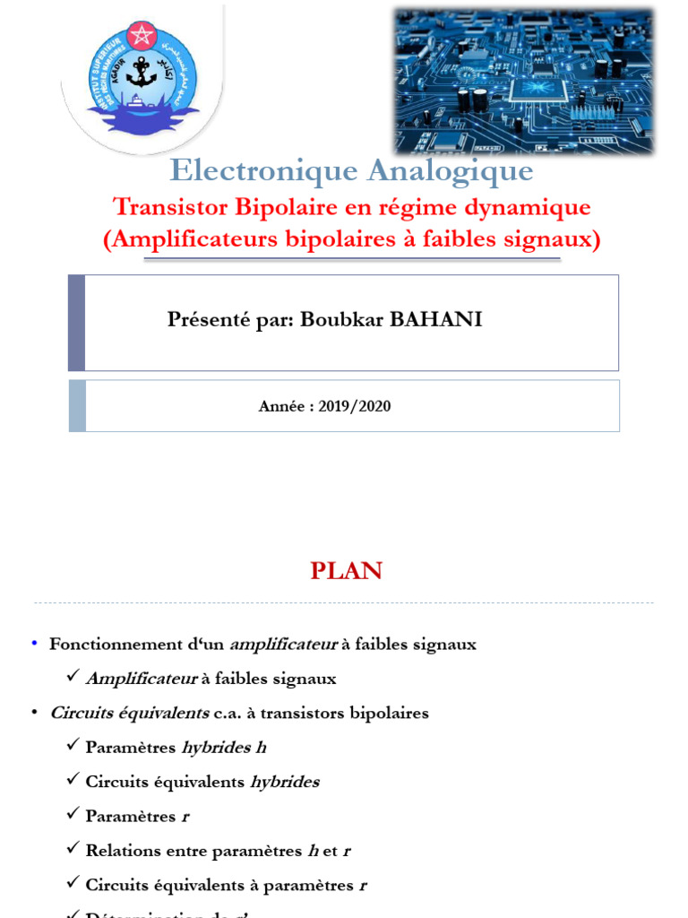 S64 Elect Analog 1 | PDF