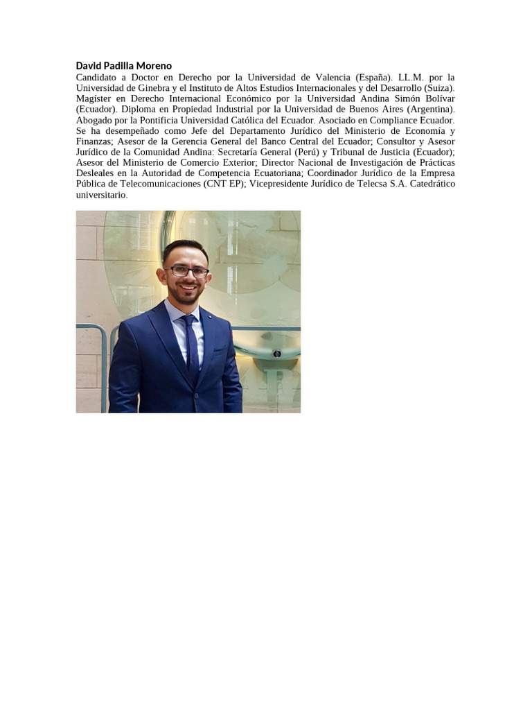 David Padilla Moreno y Foto | PDF