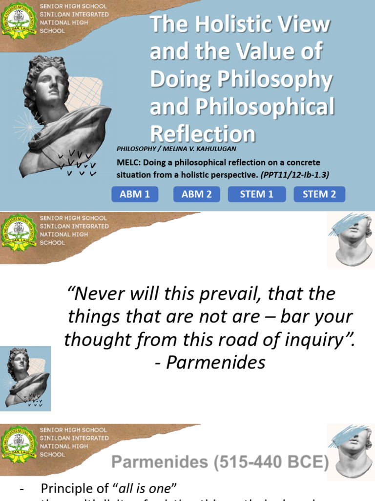 Lesson 2.2 Process of Doing Philosophy | PDF