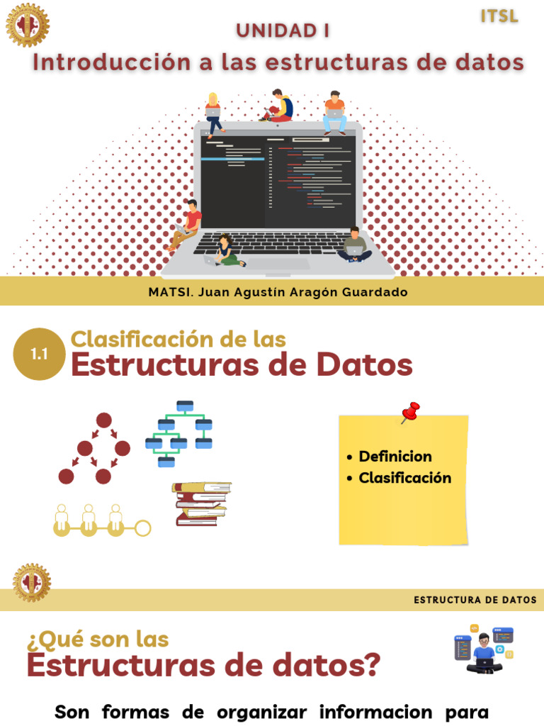 1.1 Clasificacion de Las Estructuras de Datos | PDF