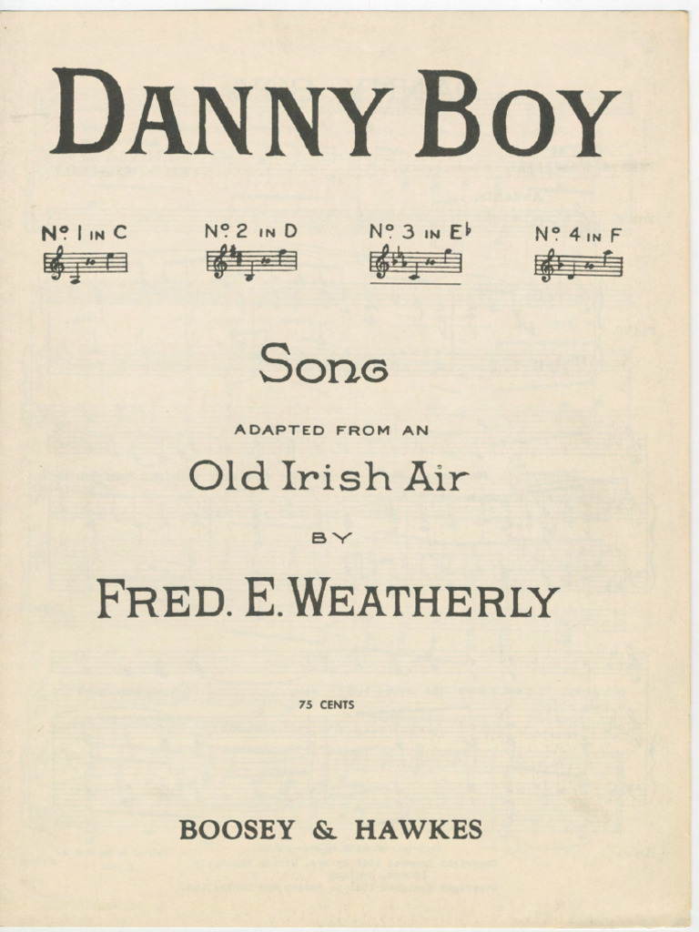 o Danny Boy in Eb major-20240709 | PDF