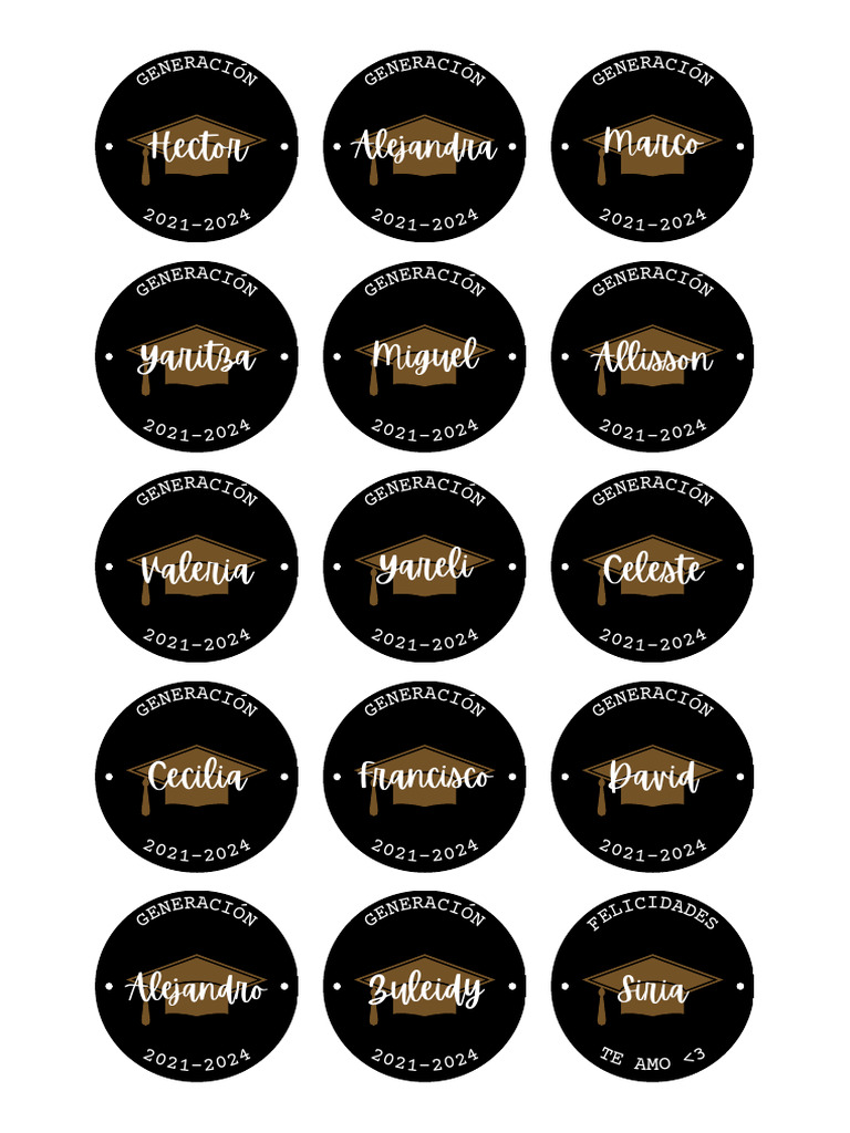 (07-05) - Stickers Graduación | PDF