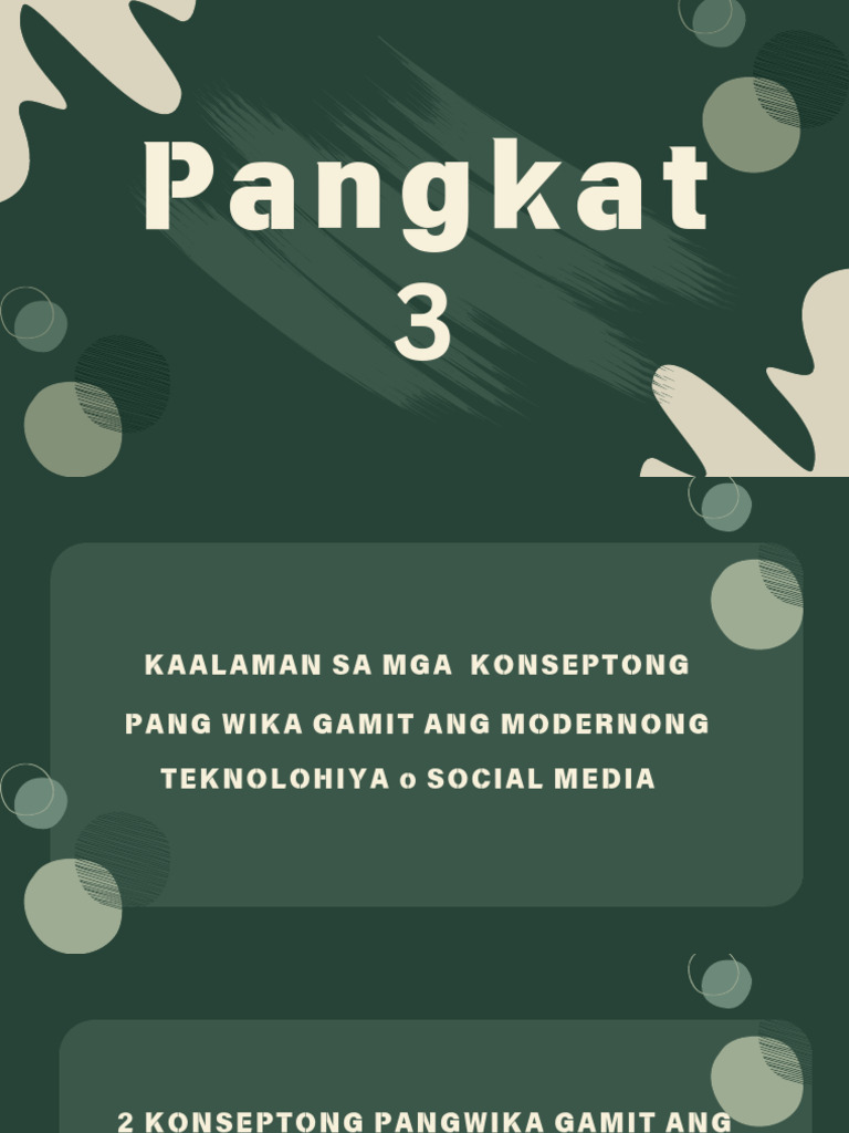 Ikatlong Pangkat PDF | PDF | Karier & Perkembangan | Ilmu Sosial