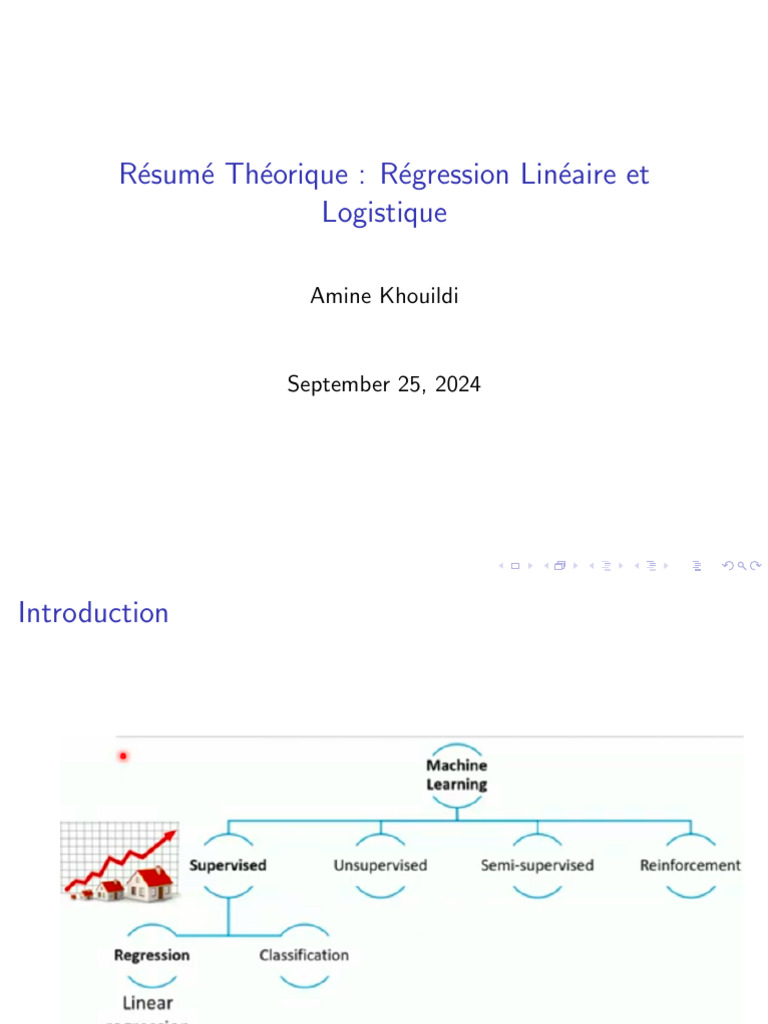 Régression Linéaire Cours_machine Learning | PDF Régression Linéaire Cours_machine Learning | PDF