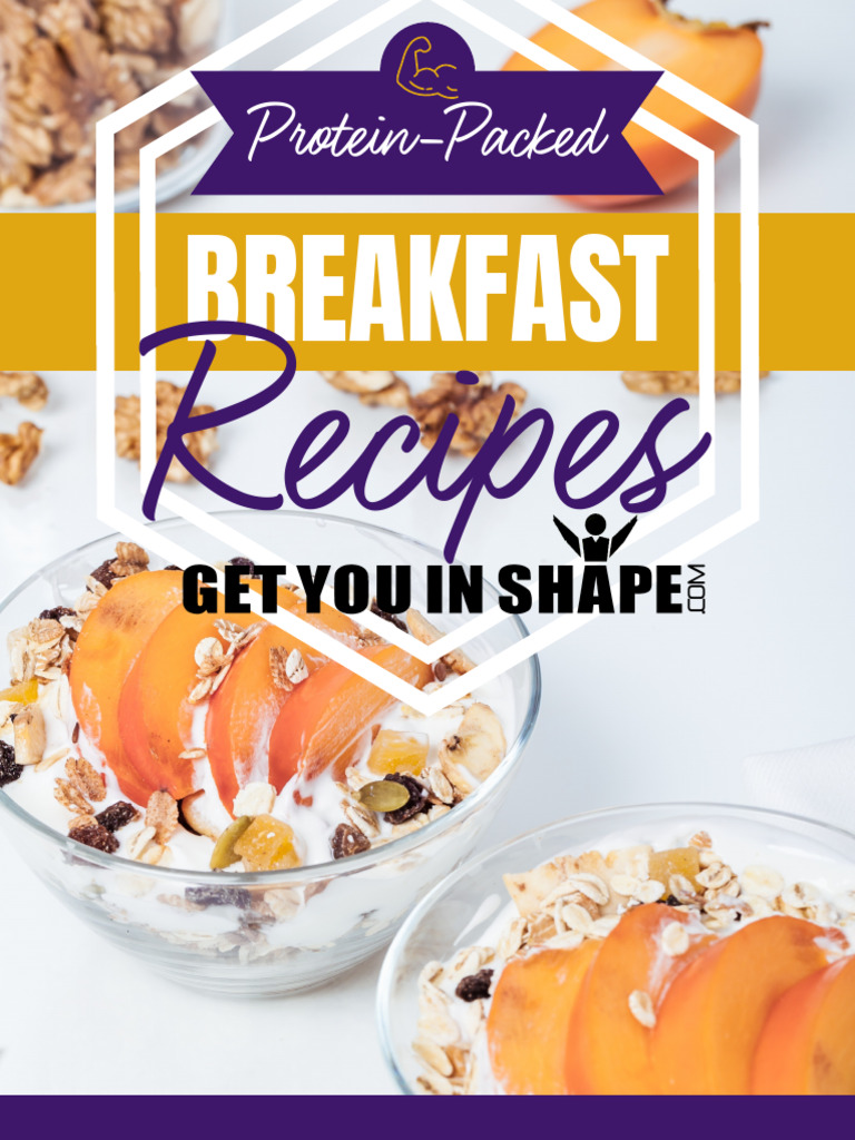 GYIS Protein Healthy Recipe Breakfasts | PDF | Legume | Wellness