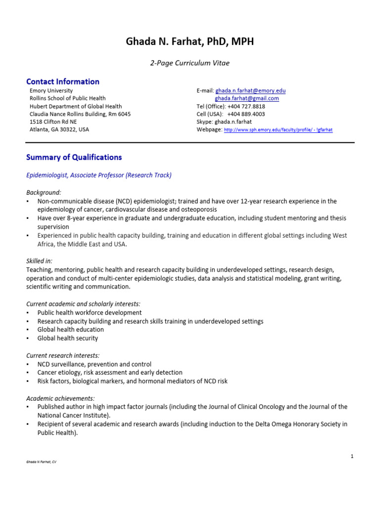 Ghada_Farhat_CV | PDF