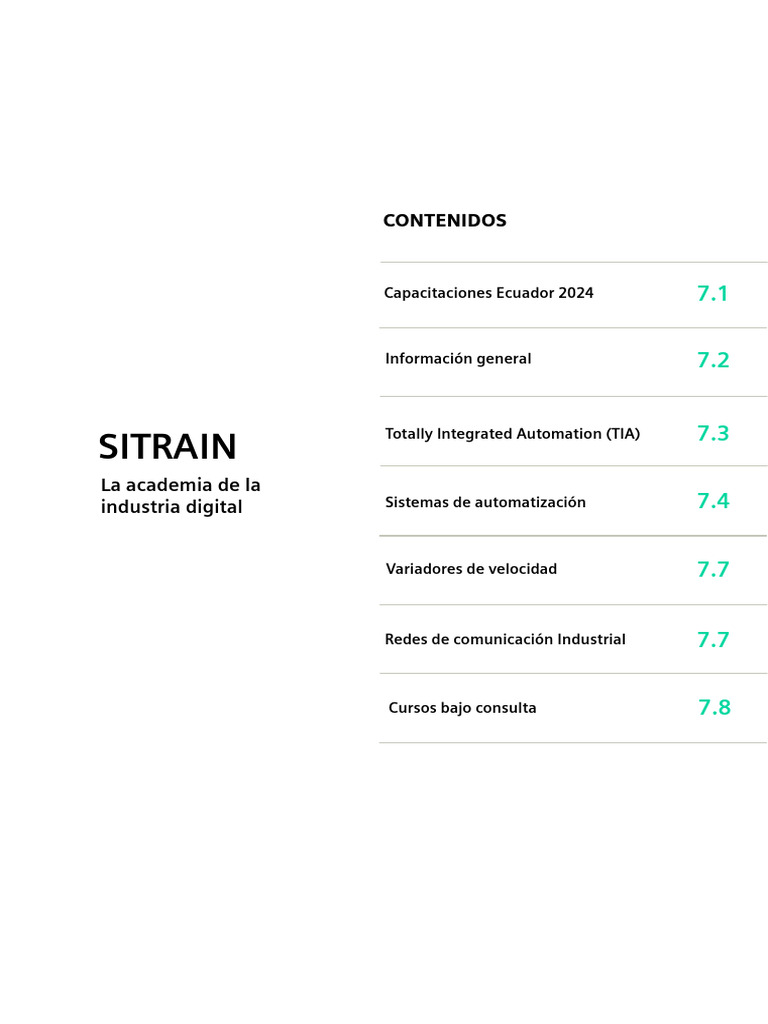 Lista de Precios SITRAIN Ecuador | PDF