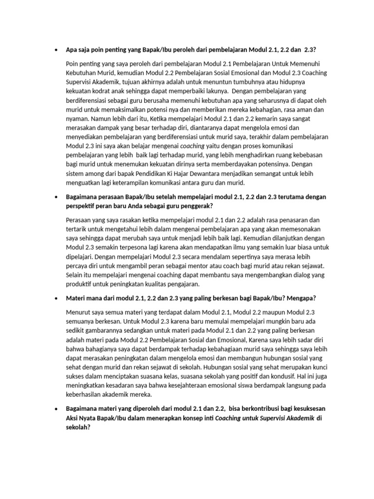 Ruang Diskusii Modul 2.3 | PDF