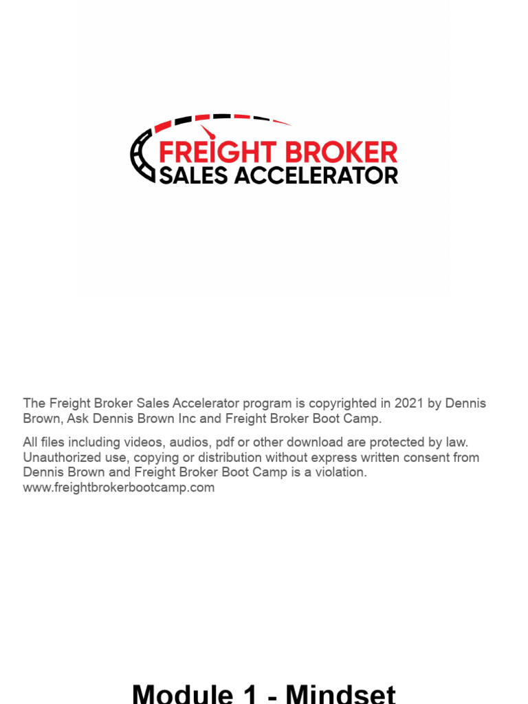 Fbsa Mod 1 Slide Deck | PDF