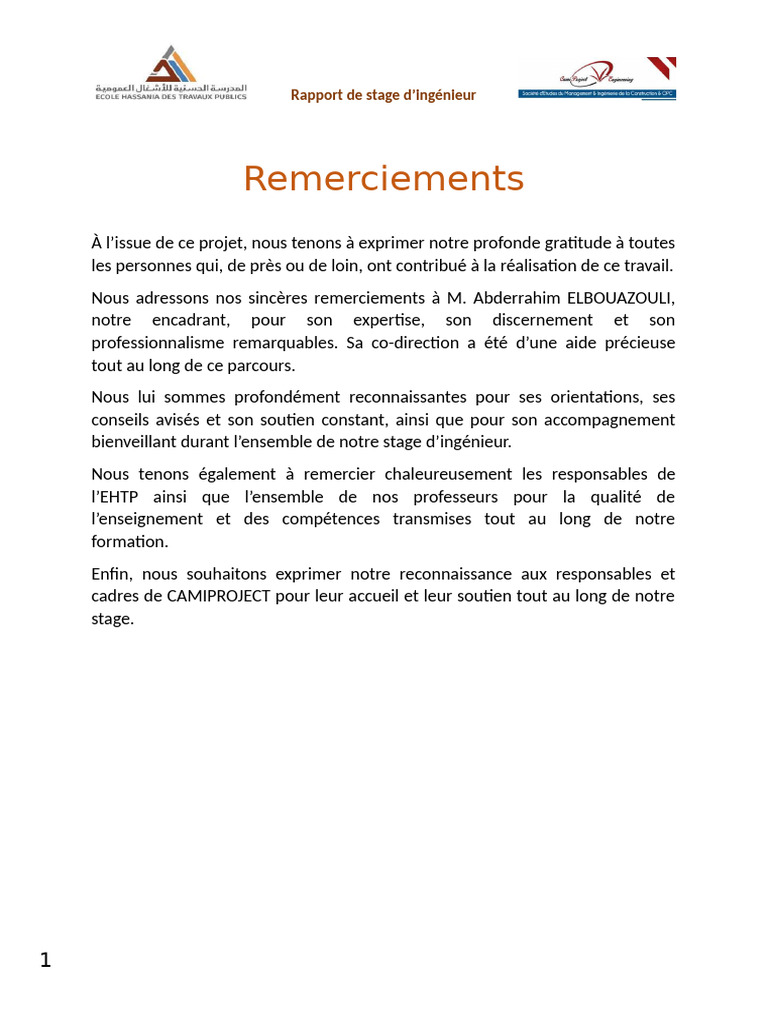 Rapport | PDF