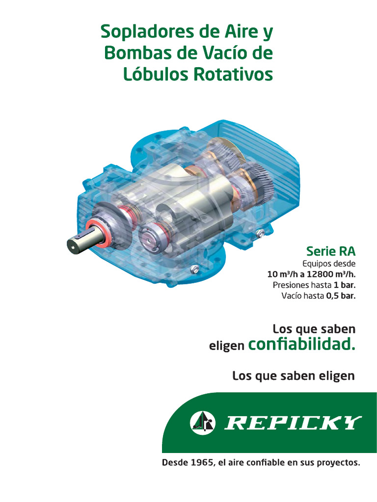 Folleto Sopladores y Bombas RA Repicky | PDF