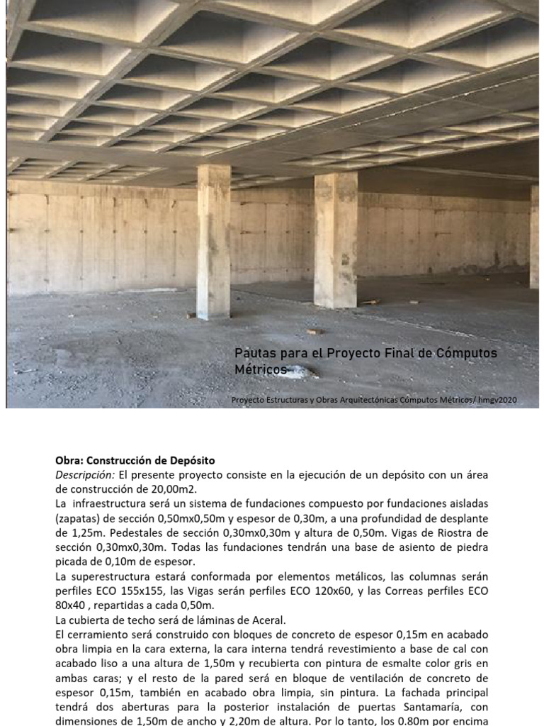 Proyecto Computos Metricos | PDF