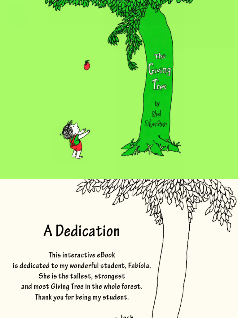 The Giving Tree PDF | PDF