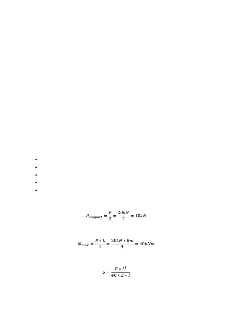 4a. Statically Determinate Beam | PDF