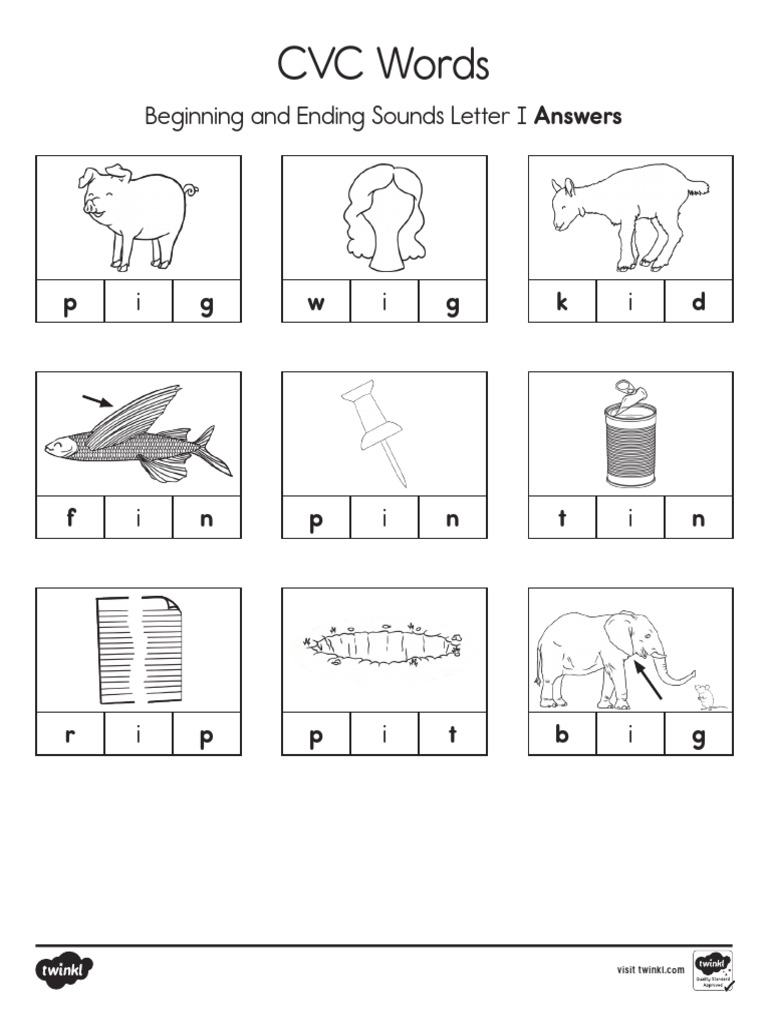 answer-key-cvc-words-beginning-and-ending-sounds-letter-i-worksheet-pdf