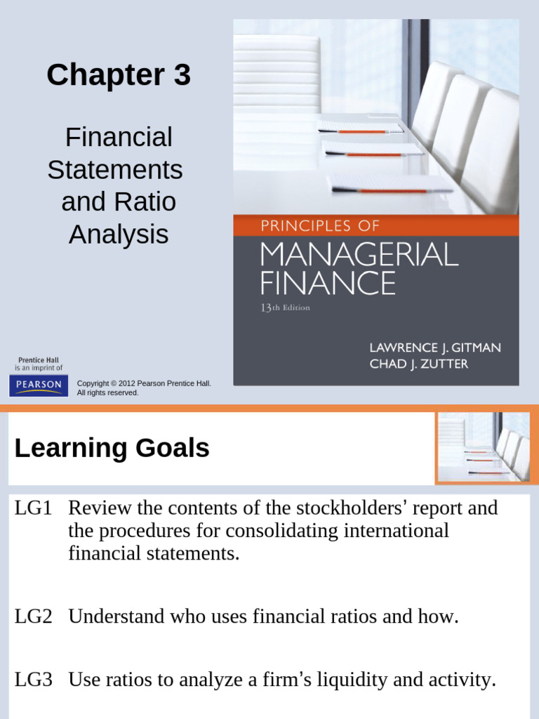 CH 3 Financial Statement and Ratio Analysis | PDF