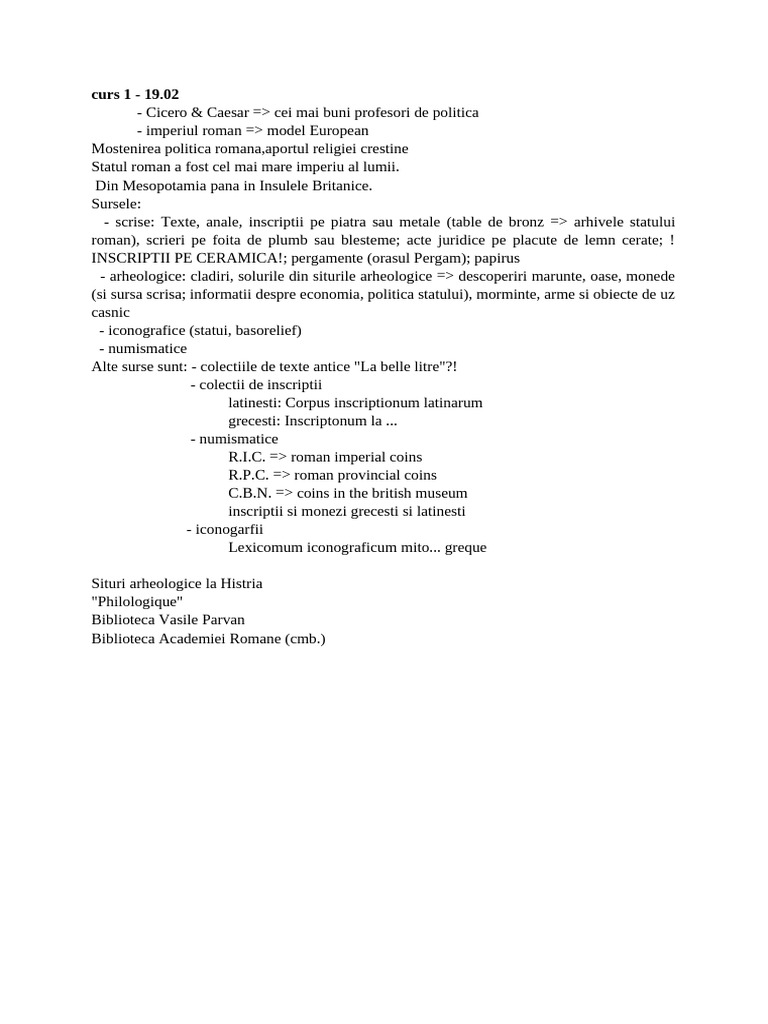 Curs Bottez Complet | PDF