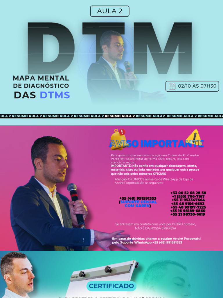 CLIQUE AQUI PARA BAIXAR RESUMO AULA 2 dtm | PDF